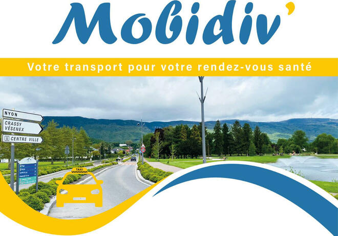 Mobidiv' : le transport à la demande - Divonne-les-Bains